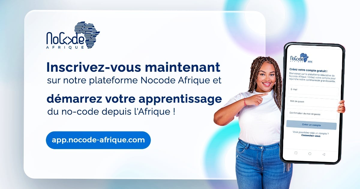 Inscription/Connexion | Nocode Afrique